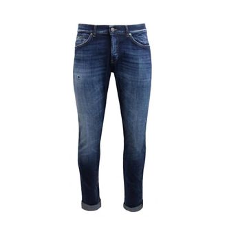 Dondup Homme, Jeans, Bleu, Taille: W40 Jean Skinny Fit Stretch en Denim