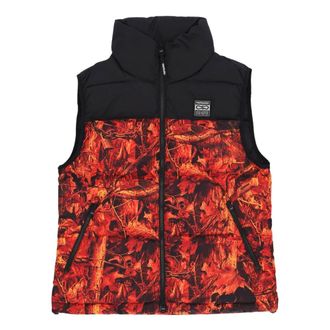 PROPAGANDA Orange Steppweste mit Zwei-Wege-Rei&szlig;verschluss - - Jackets - Herren - Orange - M