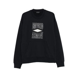 Emporio Armani Sweatshirt - - Sweatshirts & Hoodies - Herren - Blau - 2XL