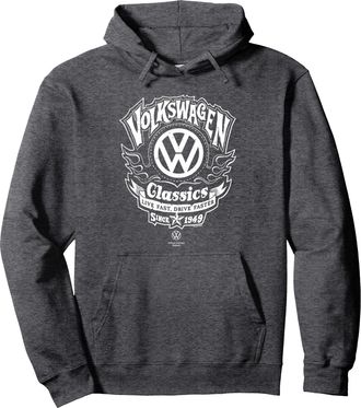 Volkswagen Flammendes VW-Biker-Logo von Volkswagen Pullover Hoodie