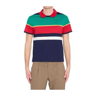 Versace Polo Shirt - - Tops - Herren - Mehrfarbig - M