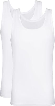 Dim Homme Lot de Débardeurs Ecodim X2 T-Shirt, Blanc, XL EU