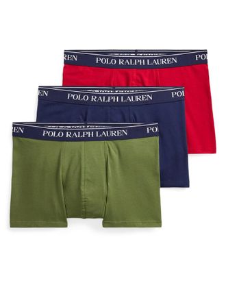 Ralph Lauren 3er Pack Boxer Trunks mit Stretchanteil in