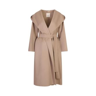 Max Mara Belted Coats - - Coats - Damen - Beige - 2XS