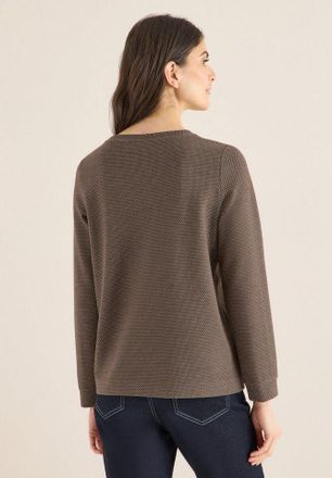 Cecil Langarmshirt mit U-Boot-Ausschnitt