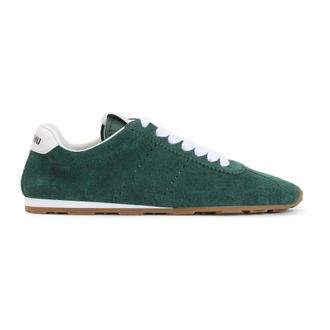 Miu Miu Damen, Schuhe, Gr&uuml;n, 38 1/2 EUGr&ouml;&szlig;e