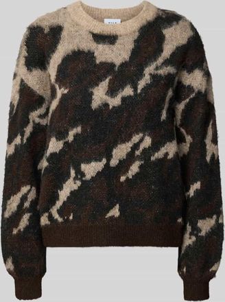 Vila Regular Fit Strickpullover mit Woll-Anteil Modell VILOMA