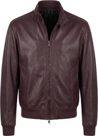 Tagliatore Veste en cuir Ice - Homme - Vestes - Rouge - Taille: XL