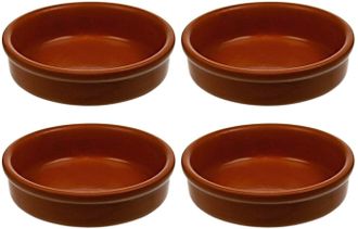 Cosy & Trendy COSY TRENDY Creme Brulee Schaaltje Set 4 D12 cm Terracotta