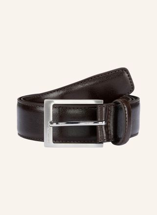 Strellson G&uuml;rtel Lederg&uuml;rtel, Schwarz braun