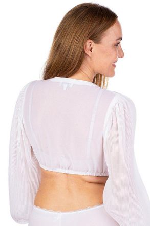 Marjo Dirndlbluse Dirndlbluse - OBERREUTE - wei&szlig;