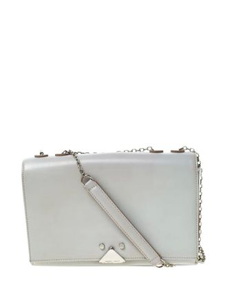 Emporio Armani sac porté épaule à rabat - Gris