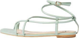 Jijil Femme, Chaussures, Vert, Taille: 39 EU Sandales Plates