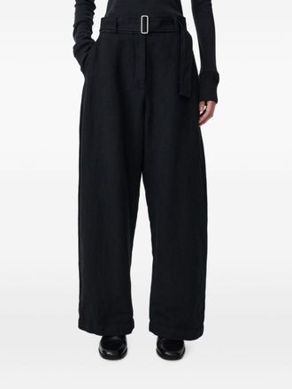 STUDIO NICHOLSON Chatto Trousers - Black