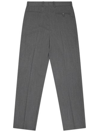 Dior Tailored Wool Trousers - Gray