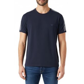 Emporio Armani T-Shirt Core Logoband - - Tops - Herren - Blau - M