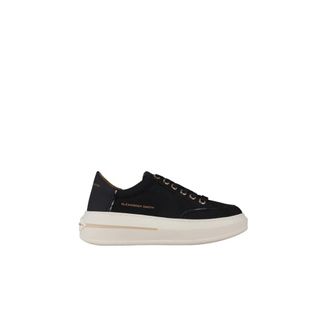 Alexander Smith Lancaster Donna in schwarzem Wildleder und Ferse in gummiertem Leder - - Shoes - Damen - Schwarzk - 40 EU
