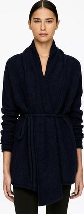 Arket Strickjacke Aus Einer Alpaka-Wollmischung -Blau