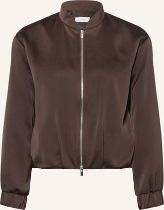Darling Harbour Darling Harbour Satinblouson braun