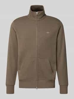 GANT Regular Fit Sweatjacke aus Baumwoll-Mix