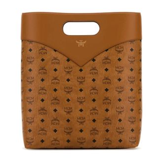 MCM Canvas Shopping Bag - - Bags - Herren - Braun - ONE SIZE