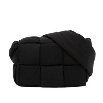 Bottega Veneta Sac bandouli&egrave;re Cassette Pre-owned - Femme - Pre-owned - Noir - Taille: ONE Size