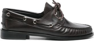 Aeyde Femme, Chaussures, Brun, Taille: 40 EU Marron C&egrave;dre Talon Bloc