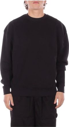 John Richmond Homme, Sweatshirts et sweats &agrave; capuche, Noir, Taille: M Back Logo SweaT-shirt