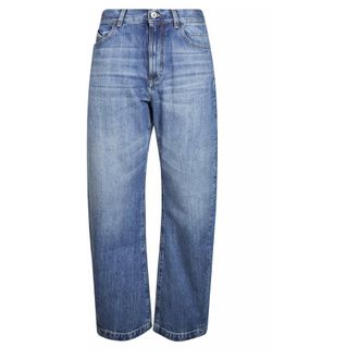 The Attico Jean Barrel - Femme - Jeans - Bleu - Taille: W27