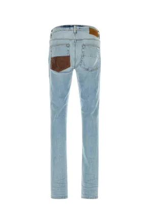 Amiri Mens Stretch Denim Jeans Agedindigo