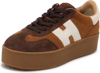 Hogan Femme, Chaussures, Brun, Taille: 37 1/2 EU H681 Allacciato H