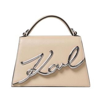 Karl Lagerfeld Ikonische Top-Griff-Tasche - - Bags - Damen - Beige - ONE SIZE