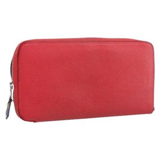 Herm&egrave;s Pre-owned Silk Wallet - - Pre-owned - Damen - Rot - ONE SIZE