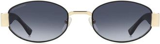 Dsquared2 unisex, Accessoires, Noir, Taille: 53 MM D2 0155/S Lunettes de soleil