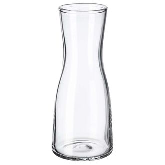 IKEA Ikea Tidvatten Vase aus klarem Glas, 603.359.91, Gr&ouml;&szlig;e 15,2 cm