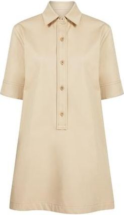 A.P.C. Robe courte polo en coton