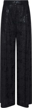 Silvian Heach Femme, Pantalons, Noir, Taille: 34 FR Rakop Wide Pantalons