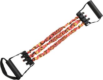 Generico Stretchbänder für körperliches Training | Widerstandsdehner mit 3 Löchern, leichtes Material mit 3 Löchern für Sport, Yoga, Fitnessstudio, Rehabilitat