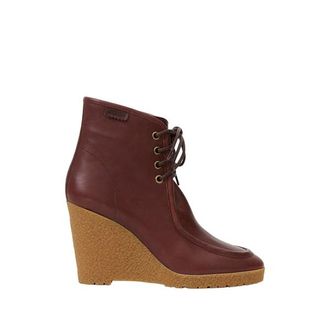 Isabel Marant Bottines compens&eacute;es lac&eacute;es Cylia en cuir