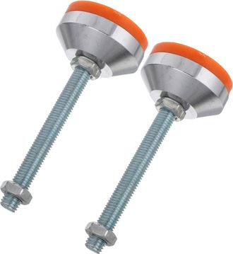NUOBESTY 2 Stück Hochleistungsmaschinenmaschinenbecher Heavy Duty Foot Leveler Bank Nivellierfüße verstellbar Hochleistungs-Nivellierfüße mit Gewinde Tischnive
