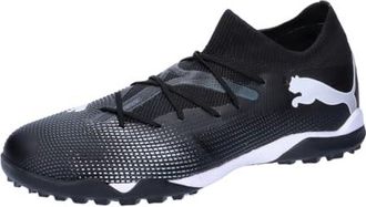 Puma Men Future 7 Match TT Soccer Shoe, PUMA Black-PUMA White, 44 EU