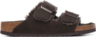 Birkenstock Pantoletten Birkenstock Arizona Shearling 1020528 Braun