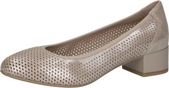 Caprice Damen 9-22501-44 Pumps, Taupe METALLIC, 38.5 EU Weit