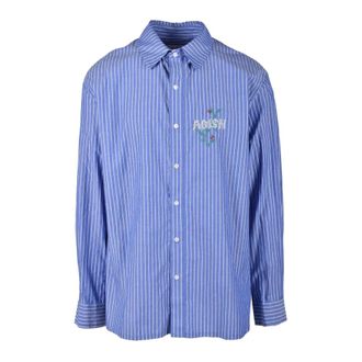 Adish Adish - Shirt - Homme - Chemises - Bleu - Taille: M