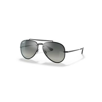 Ray-Ban Blaze Aviator Sonnenbrillen Schwarz Fassung Grau Glas 61-13