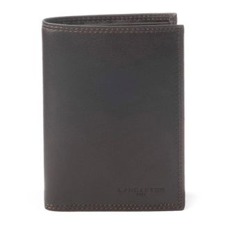 Lancaster Homme, Accessoires, Brun, Taille: ONE Size Portefeuille en Cuir & Porte-cartes Blocage Rfid