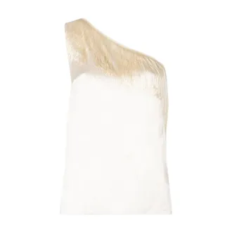 Pinko Pinko - Haut Barkeria - Femme - Robes - Blanc - Taille: 38 FR