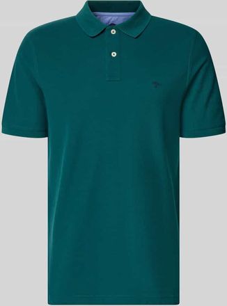 Fynch-Hatton Regular Fit Poloshirt mit Label-Stitching