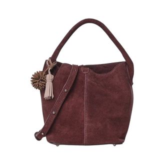 D.A.T.E. D.a.t.e. - Sac Paniere en velours - Femme - Sacs - Brun - Taille: ONE Size