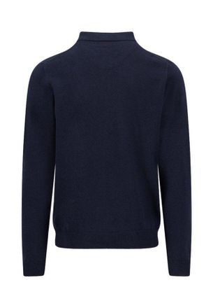 Fynch-Hatton Polokragenpullover Langarm, aus Baumwolle